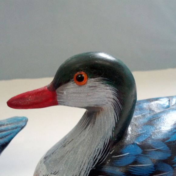 Accents | Vintage Vibrant Colors Decorative Display Ducks | Poshmark